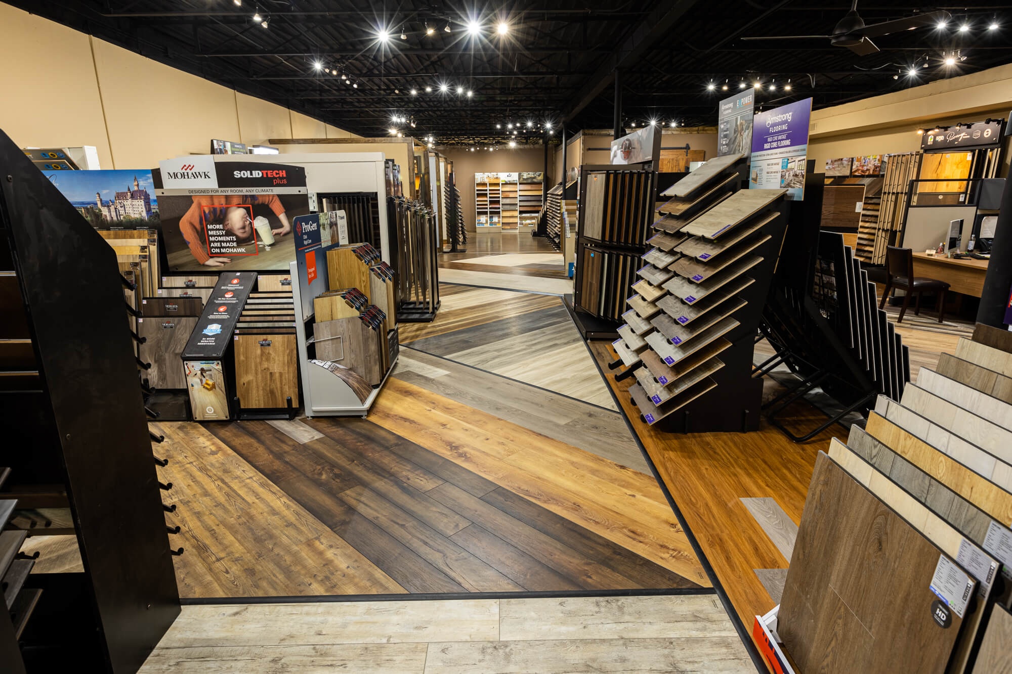 Flooring showroom near me store
